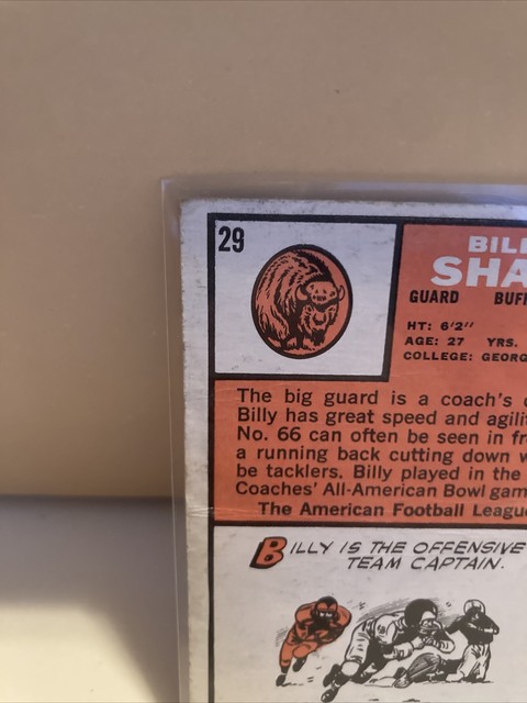 1966 Topps - #29 Billy Shaw for sale online | eBay
