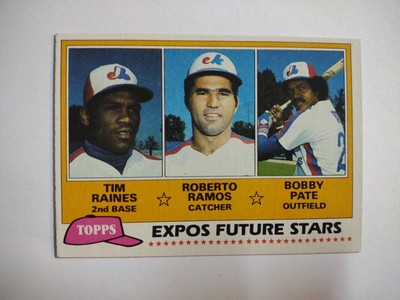1981 Topps Baseball Tim Raines RC NM | eBay