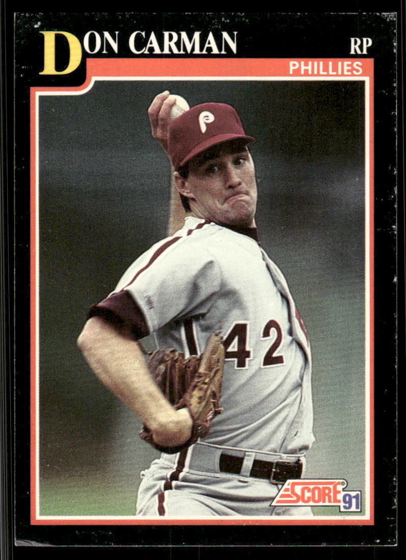 1991 Score #237 Don Carman | eBay