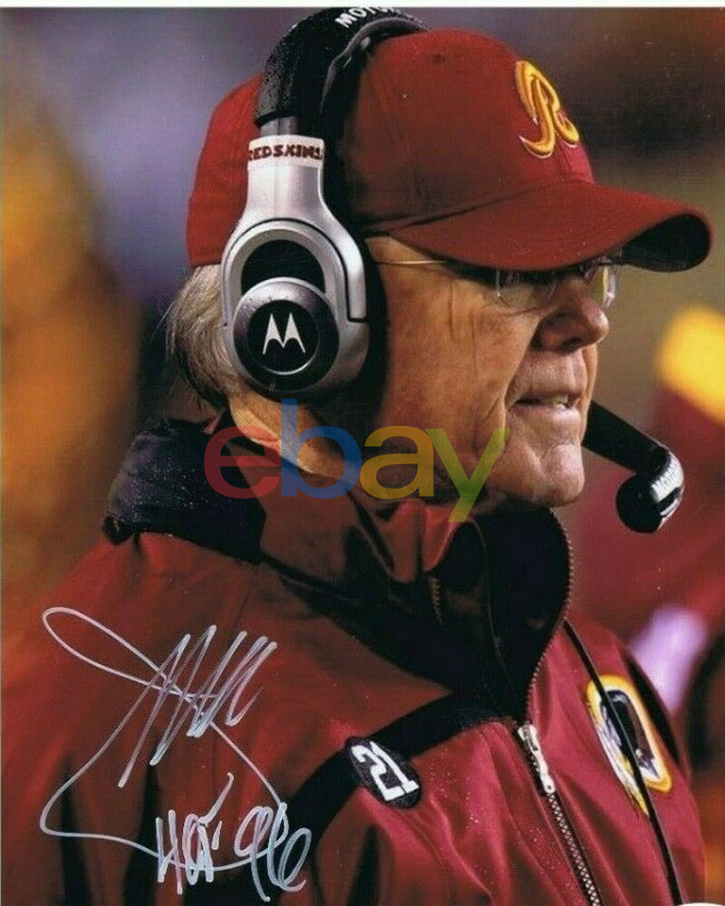 JOE GIBBS SIGNED AUTOGRAPHED 8x10 - Washington Redskins reprint | eBay