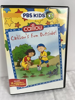 Caillou: Caillou's Fun Outside (DVD, 2012) PBS KIDS 14 adventure ...