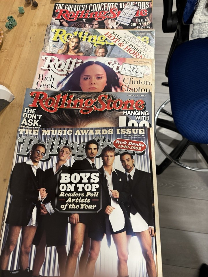 20 Rolling Stones Magazines Lot 1999-200” | eBay