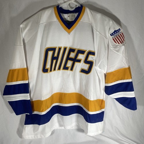 Slap Shot Charlestown Chiefs Jersey 3XL Mad Bros Made In Canada (Blank ...