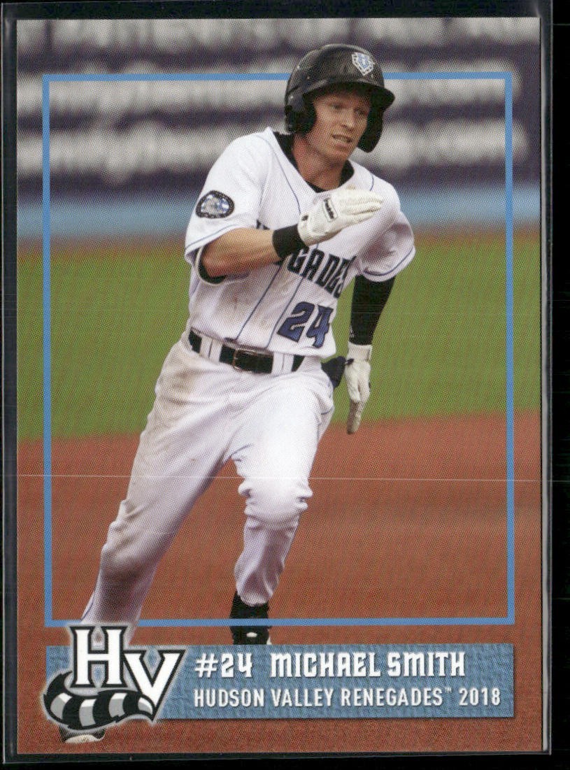Michael Smith 2018 Hudson Valley Renegades Team Set Card | eBay