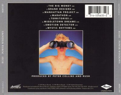 RUSH POWER WINDOWS NEW CD 731453463523| eBay