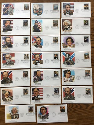 20 US first day covers #2975 Civil War perfect condition | eBay