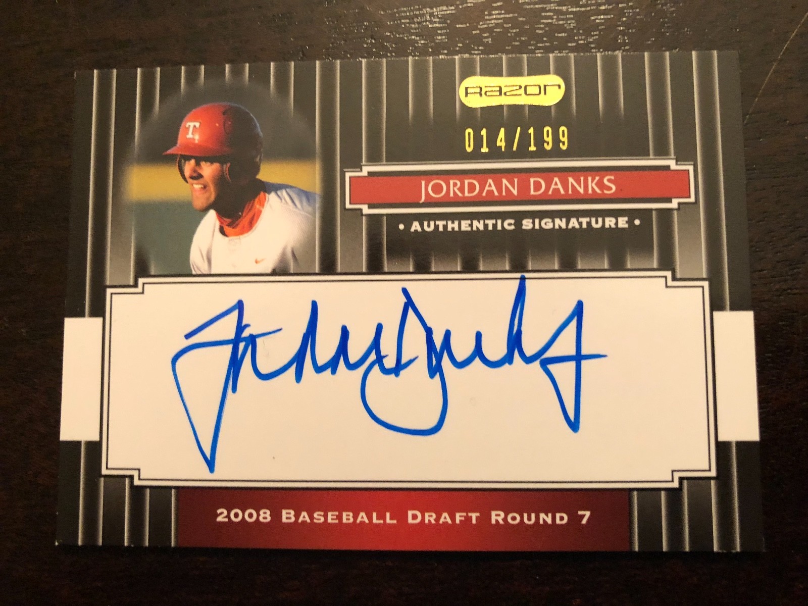 2008 Razor Signature Series Jordan Danks Auto Rookie card #/199 | eBay