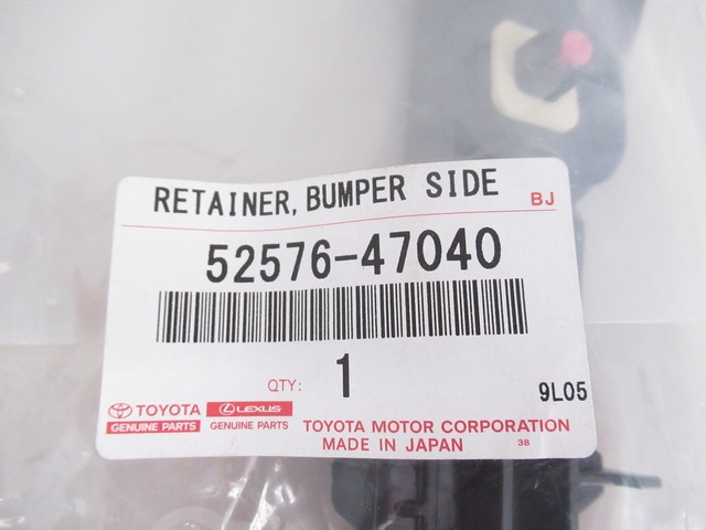 5257647040 Genuine Toyota OEM 16-19 Prius LH Drivers Side Rear Bumper ...