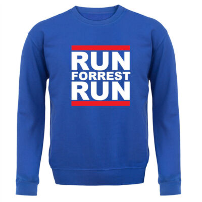 Run Forrest run - Adult Hoodie / Sweater - Gump Hanks Fllm Jenny Run ...