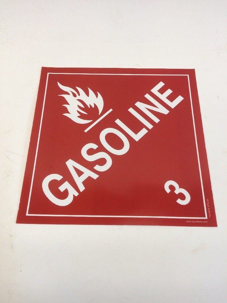 100pk Accuform MPL304VP100 Shipping Labels & Placards DOT Placards ...