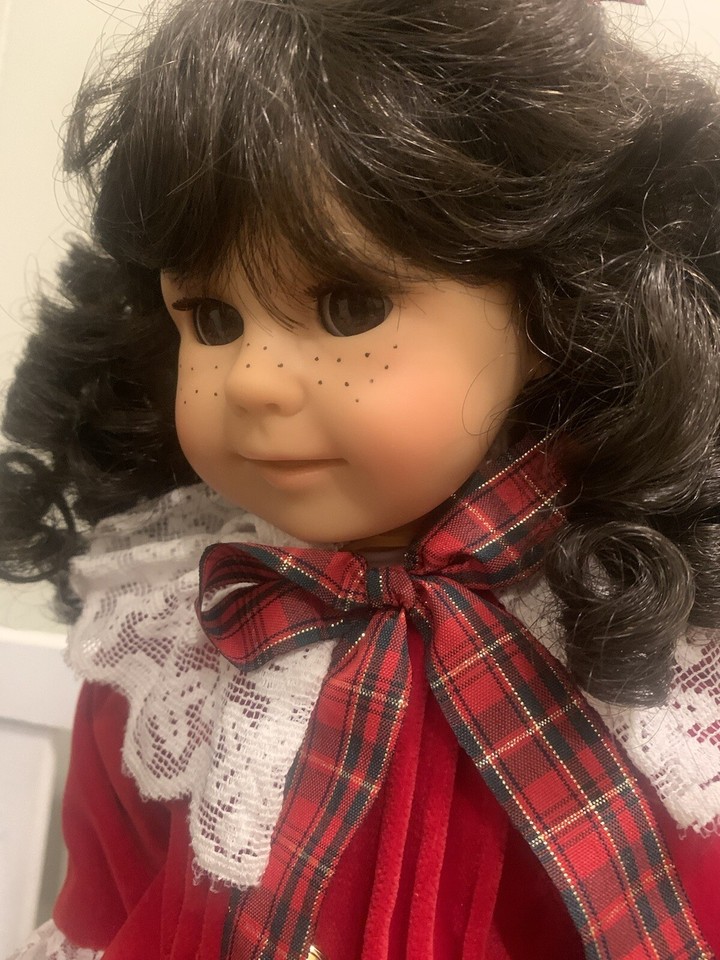 German ENGEL PUPPE DOLL 17" BOX Jointed ARTICULATED 1990s GERMANY ...