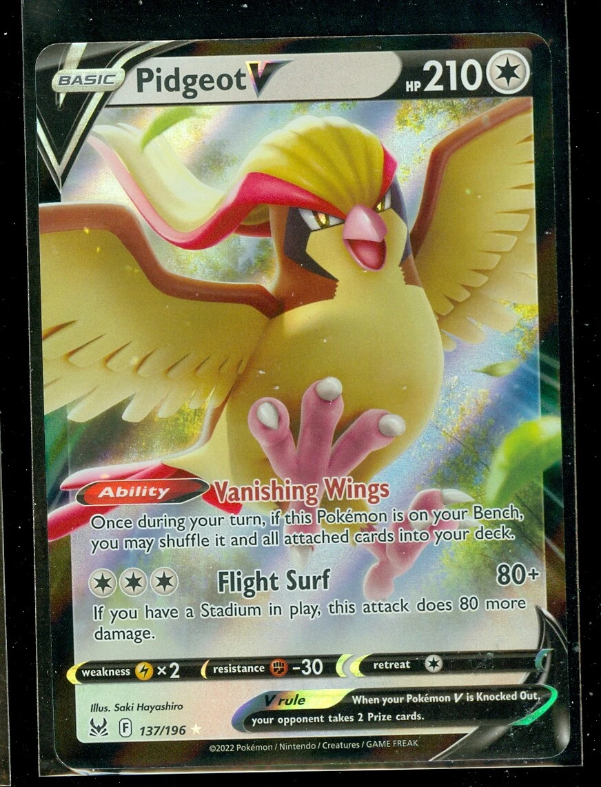 Pidgeot Card Holo