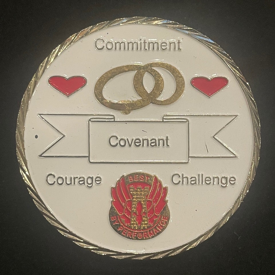 Army Engineer Coin and Covenant Chaplain Challenge Coin | eBay