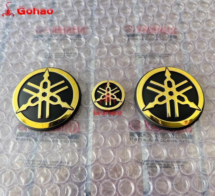 Yamaha R1 R3 R6 R7 XJR YZF 3X Fuel Tank Emblem Badge Decal Fairing ...