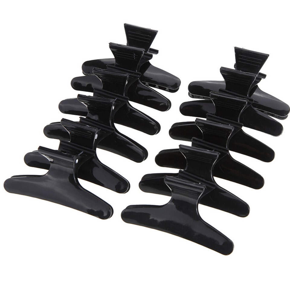 1x Black Hairpin Hair Clip Women Girl Styling Tools Hair Claw Clamp ...