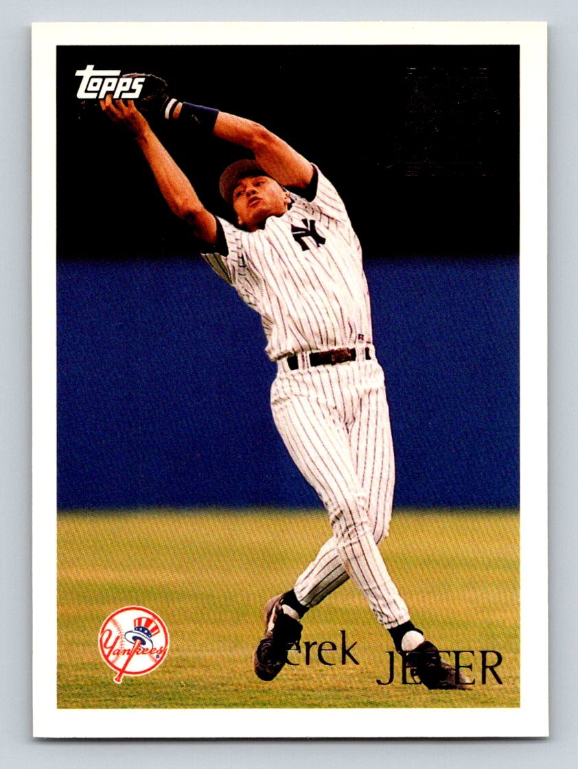 1996 Topps #219 Derek Jeter Future Star RC Rookie | eBay