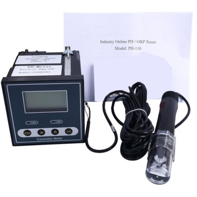 On-line PH Meter Portable Industrial pH Controller Meter with Range 0 ...