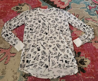 RARe Lularoe Hudson XS fits up to size L skull ghost moon shirt tunic ...