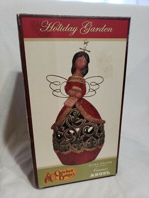 Rare Cracker Barrel Ceramic Angel in Box | eBay