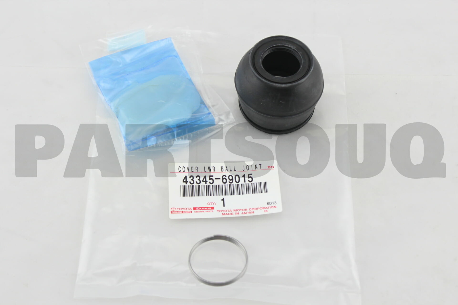 4334569015 Genuine Toyota COVER, LOWER BALL JOINT DUST, RH/LH 43345 ...