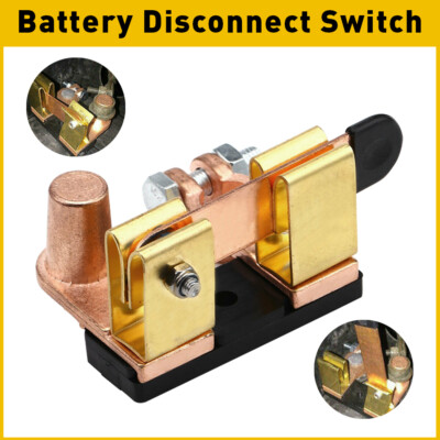 Knife Blade Switch Battery Disconnect Top Post HEAVY DUTY SHUT OFF Car ...