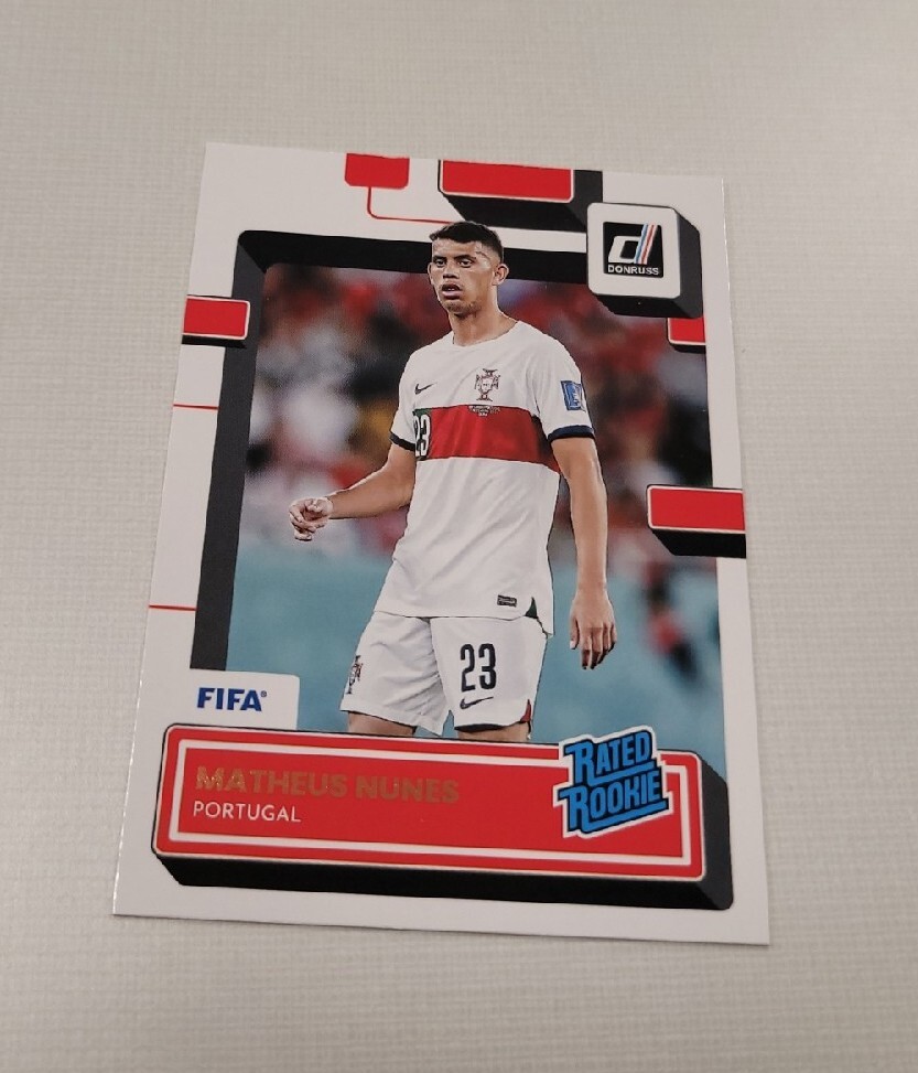 2022-23 Donruss Soccer Rated Rookie Matheus Nunes RC #188 Portugal | eBay