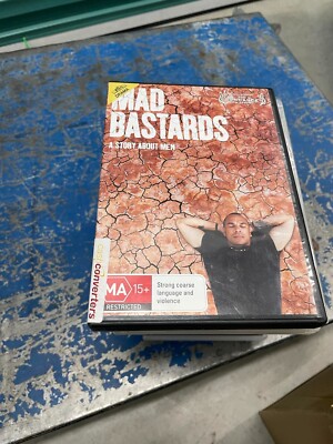 Mad Bastards DVD Region 4 John Watson Kelton Pell Alan Pigram Greg Tait ...