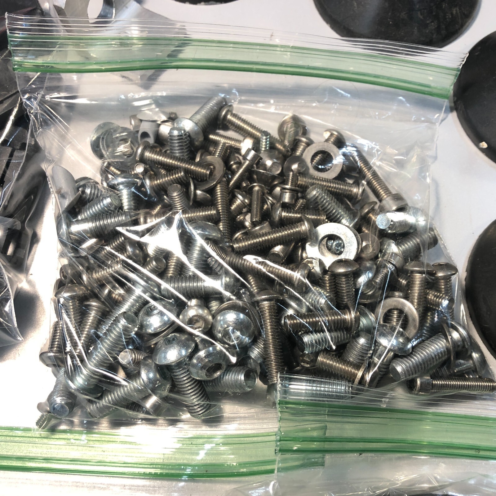 Huge Lot of Assorted Item T Slot Fasteners plus 4 M10 Knuckle Feet from ...
