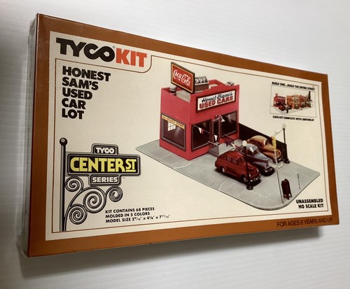 Tyco Kit Honest Sam's Used Car Lot 7796 Center St Series HO Building ...