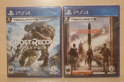 Tom Clancy Ghost Recon Breakpoint & The Division 2 Bundle PS4 ...