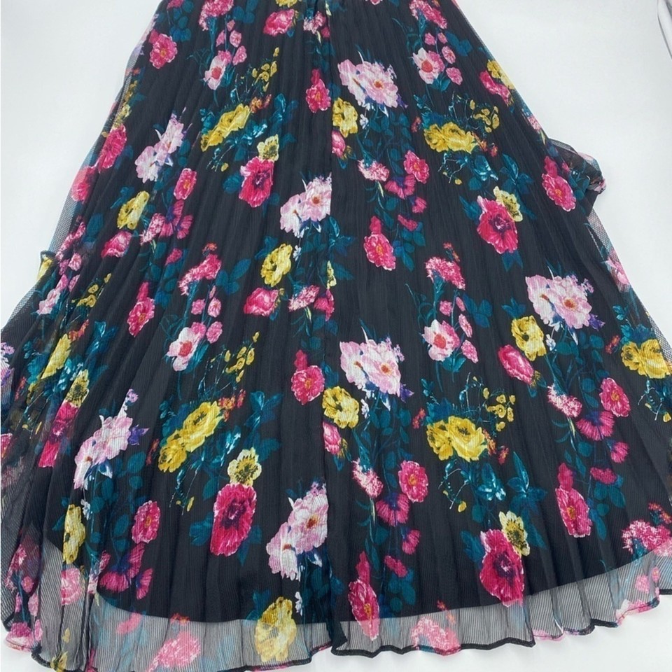 Ali & Jay Dress Floral Classic Wrap Top Pleated Fit and Flare Short ...