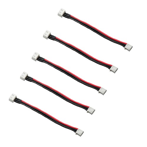 5Pcs 2S 3 Pin JST-XH 2S-6S Balanced Plug Male to Female Connector ...