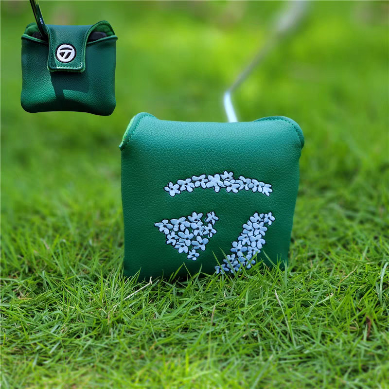 TLM Limited Golf club square Mallet Putter Head Cover Magnet white ...