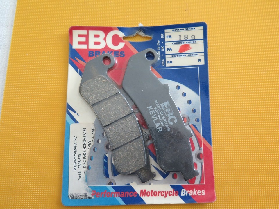 EBC FA189 - Organic Brake Pads (6B-3) | eBay