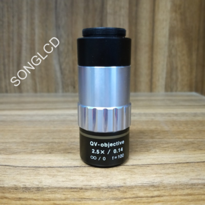 QV-OBJECTIVE 2.5X0.14 Used & Tested with warranty Free DHL or EMS | eBay