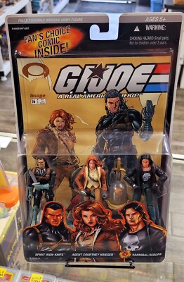 RARE HASBRO GI Joe 2005 Comic Three-Pack #16 Spirit, Cover Girl ...