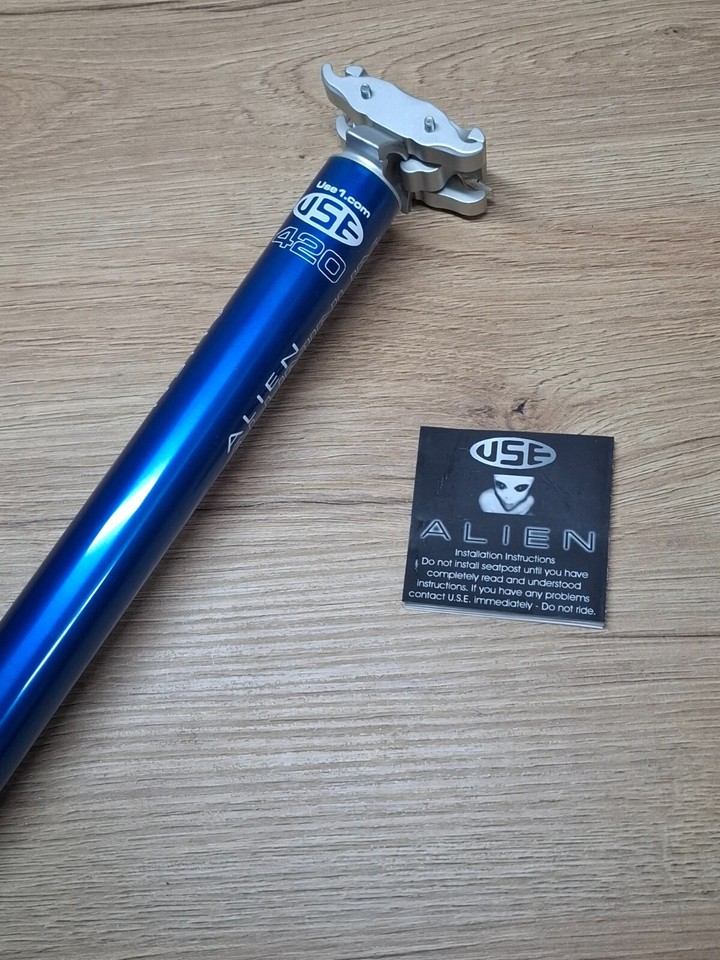 Retro Vintage Bicycle Parts NIB NOS Alien USE 420 Seatpost - 25mm x ...