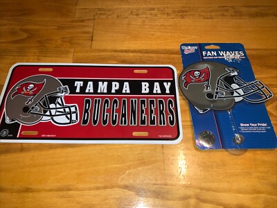 Tampa Bay buccaneers License Plate And Mounted Window Sign! New | eBay