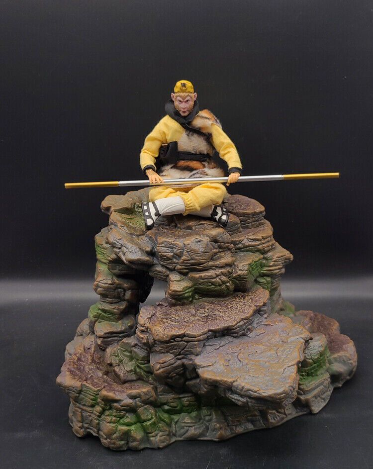 For 12in Action Figure Scene 1/6 Scale Rock Platform Base Decoration ...