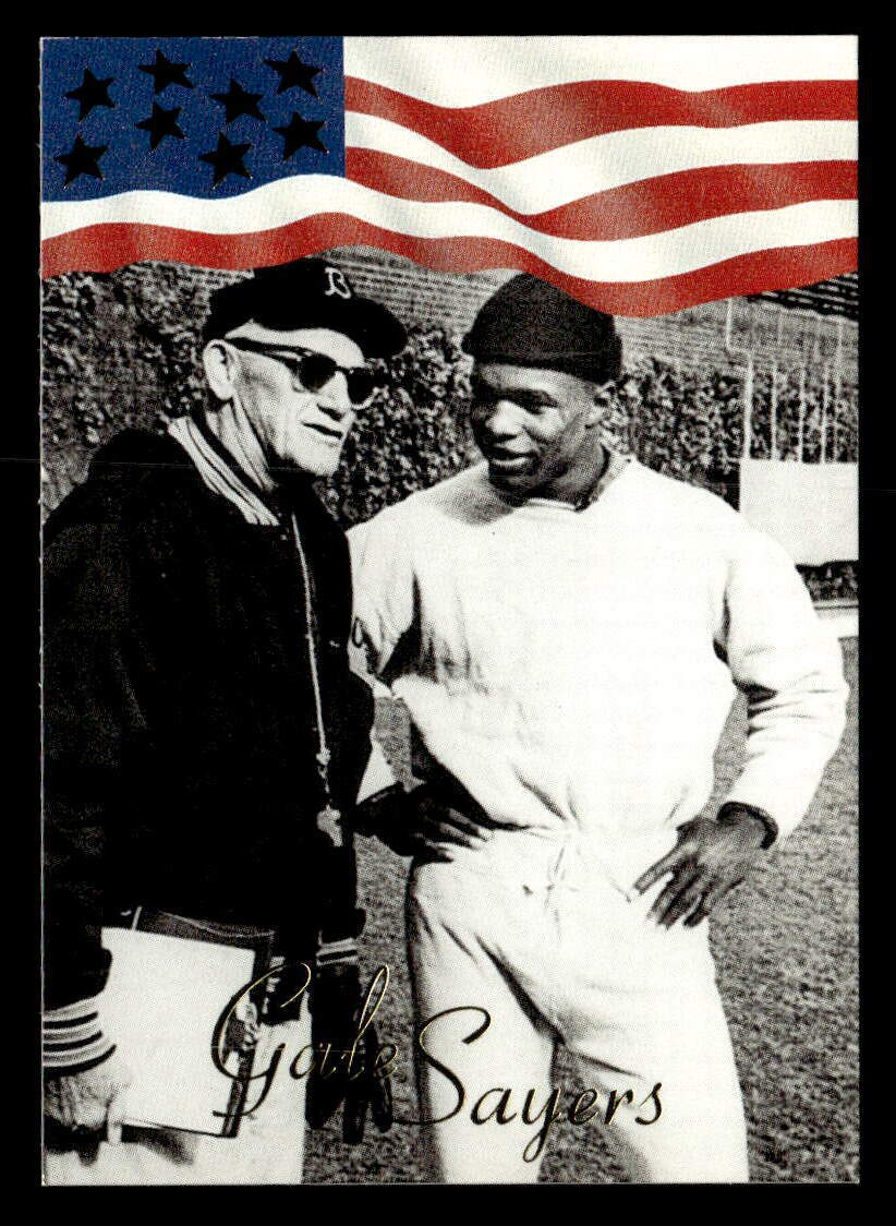 Gale Sayers / George Halas 1992 All World Card #SG9 Chicago Bears | eBay
