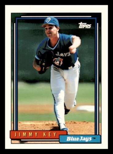1992 Topps Jimmy Key Toronto Blue Jays #482 | eBay