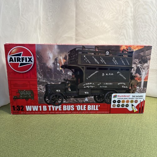 Airfix 1:32 Scale WW1 B Type Bus Ole Bill And Bundle Of Incomplete ...