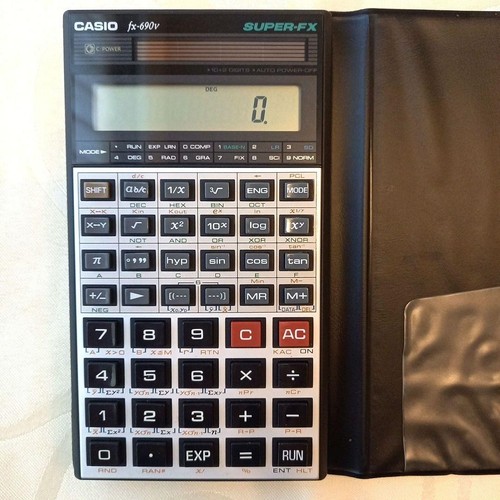 CASIO fx-690V Super FX Calculator, Scientific Calculator | eBay