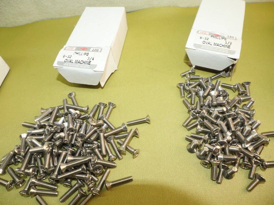 Assorted Lot of Stafast STAINLESS STEEL screws nuts marine boats ...