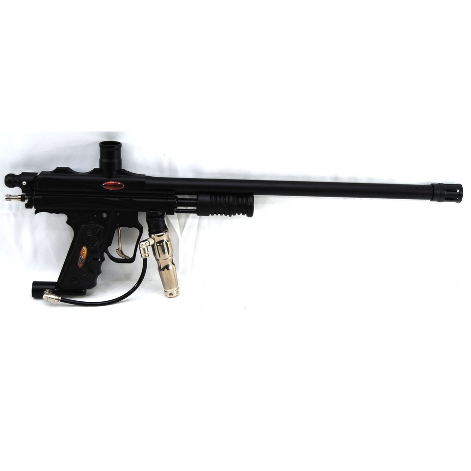 Used System-X Paintball Vengeance Autococker A/C Pump Black Gun | eBay
