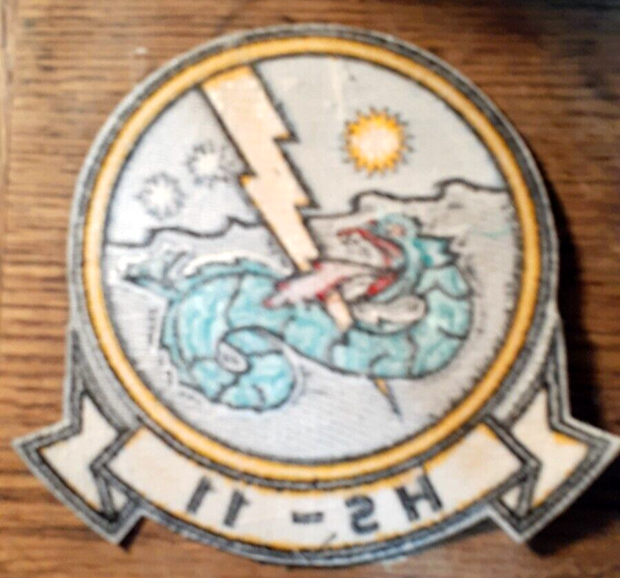 Large HS-11 Dragonslayers US Navy Anti-Submarine Helicopter Squadron 5 ...