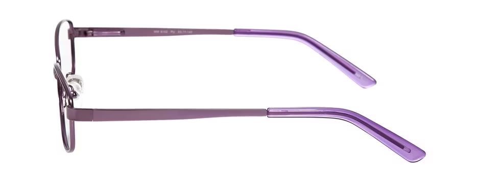 WM6102 PRP Purple Rectangular Full Rim Eyeglasses Frame 53-17-135 mm | eBay