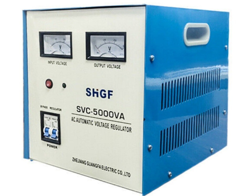 Single-phase Voltage Stabilizer Voltage Stabilization 5000w Automatic ...