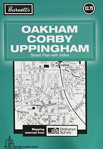 Oakham: Uppingham (Street Plans) Sheet map, folded Book The Fast Free ...