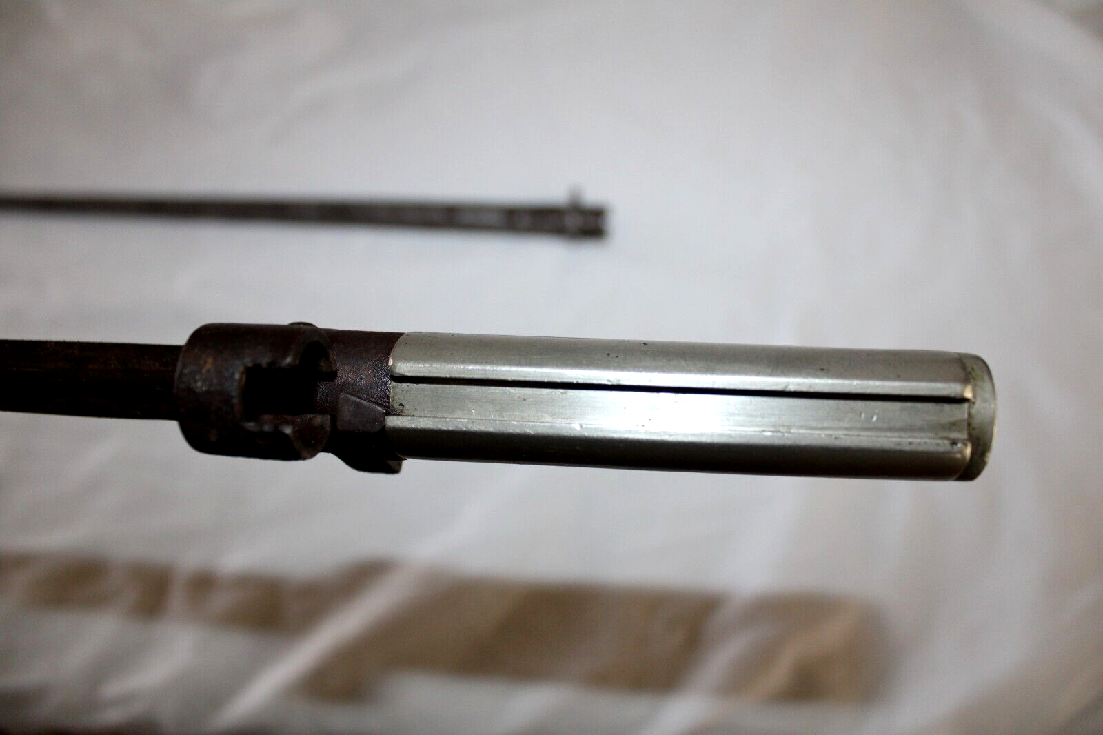 French WWI M1886 Lebel Rifle Cruciform Blade Bayonet w/ Scabbard ...